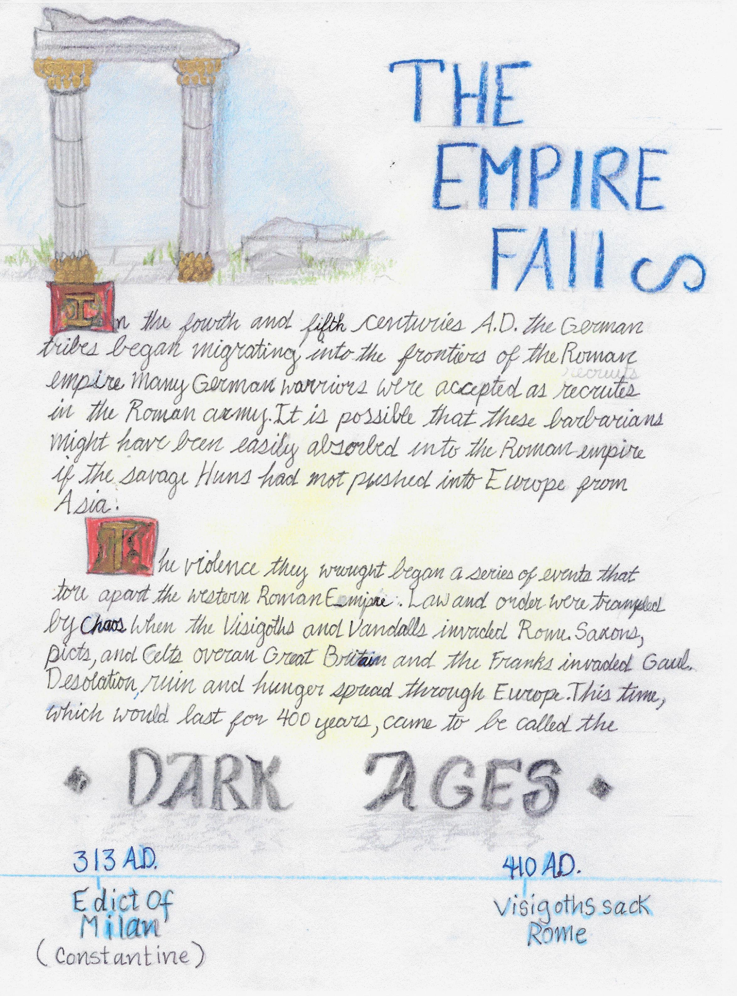 Waldorf Inspirations - 6th Grade Roman History Main Lesson Book The ...